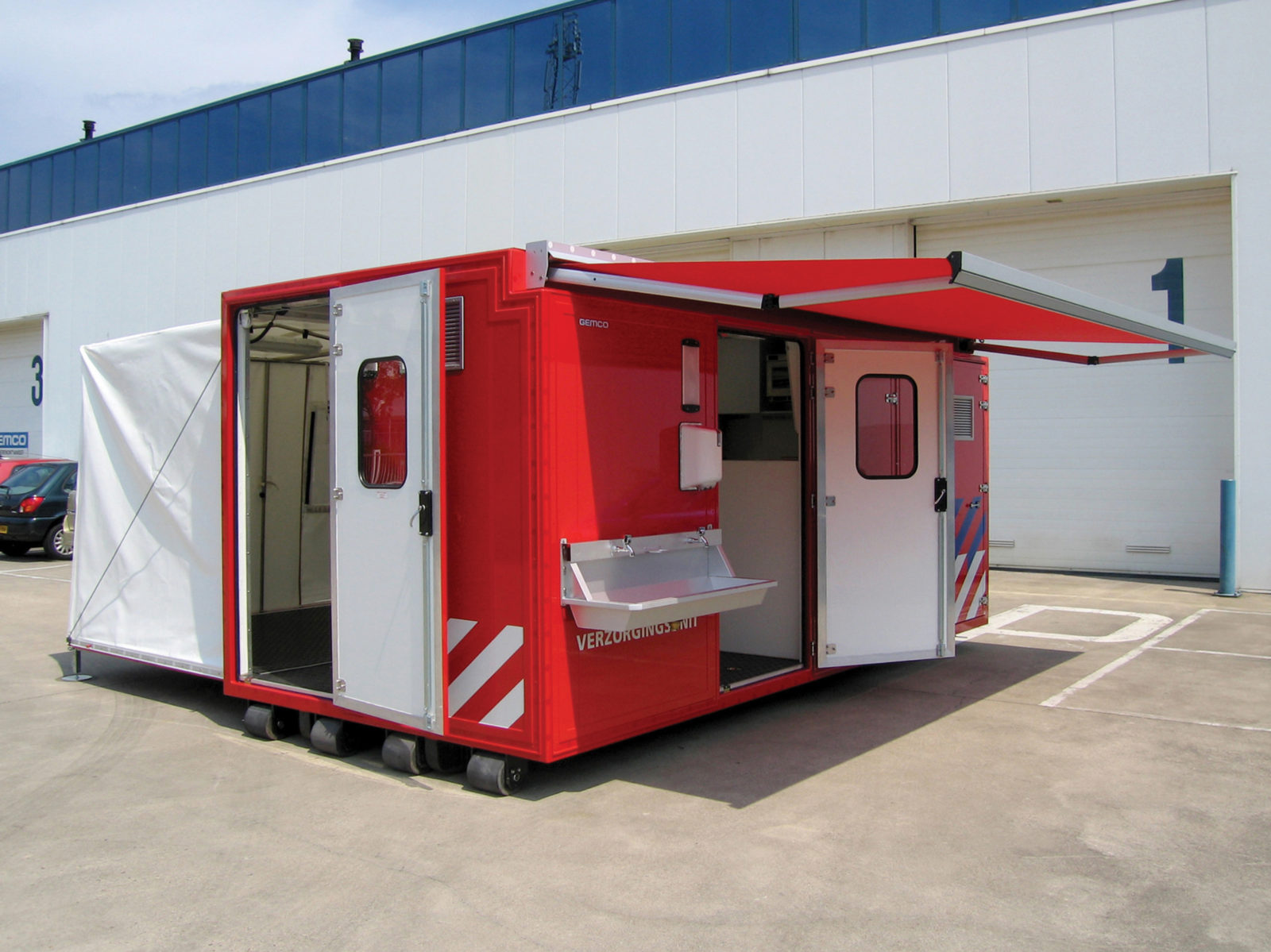 Rapid intervention vehicle | Gemco mobile safety